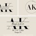 Custom Wedding Monogram Design, Custom Logo Design, Initial Logo ...