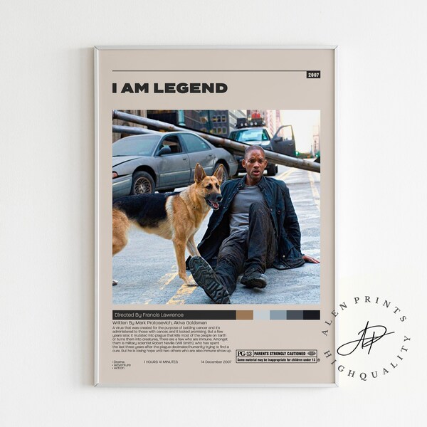 I Am Legend - Etsy