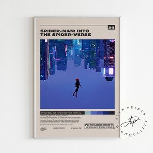 Spider-man: Into the Spider-verse , Bob Persichetti, Minimalist Movie ...