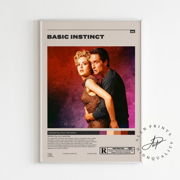 Basic Instinct Movie Poster - Etsy