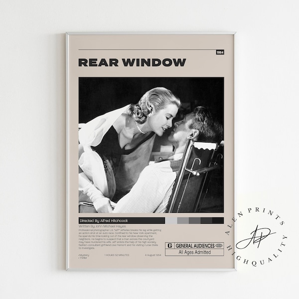 Rear Window Hitchcock - Etsy