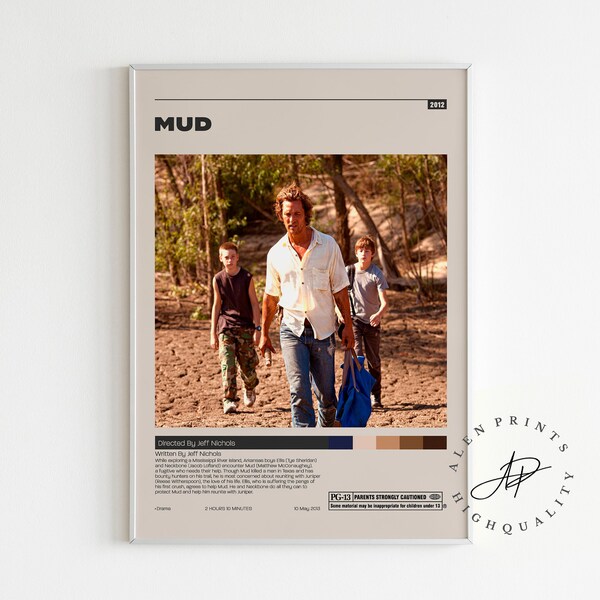 Mud Vintage Poster - Etsy