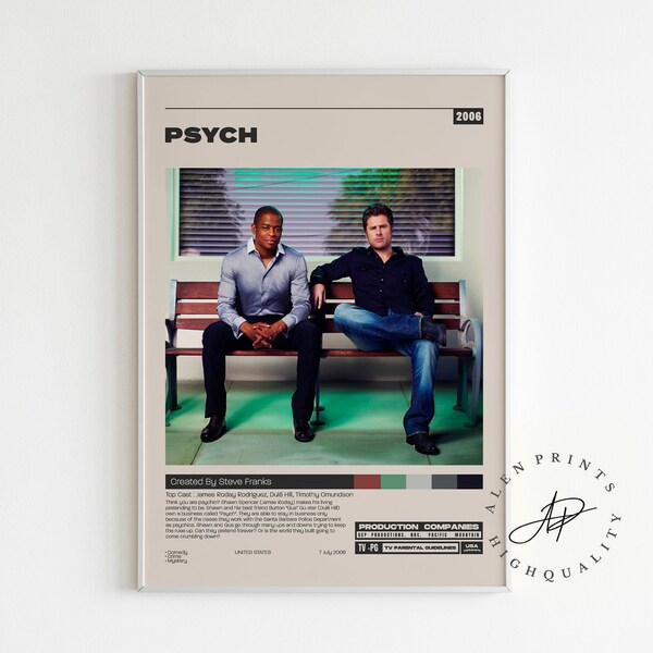 Psych - Etsy