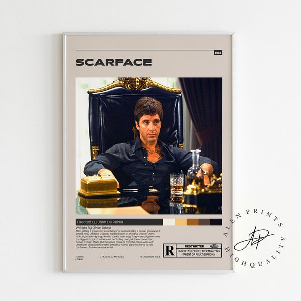 Scarface Poster - Etsy