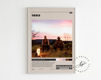 1883 Series Poster - Etsy