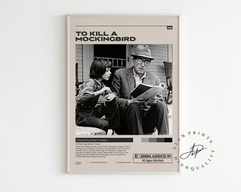 Movie Poster to Kill a Mockingbird - Etsy