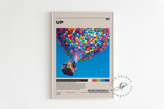Up Poster Retro