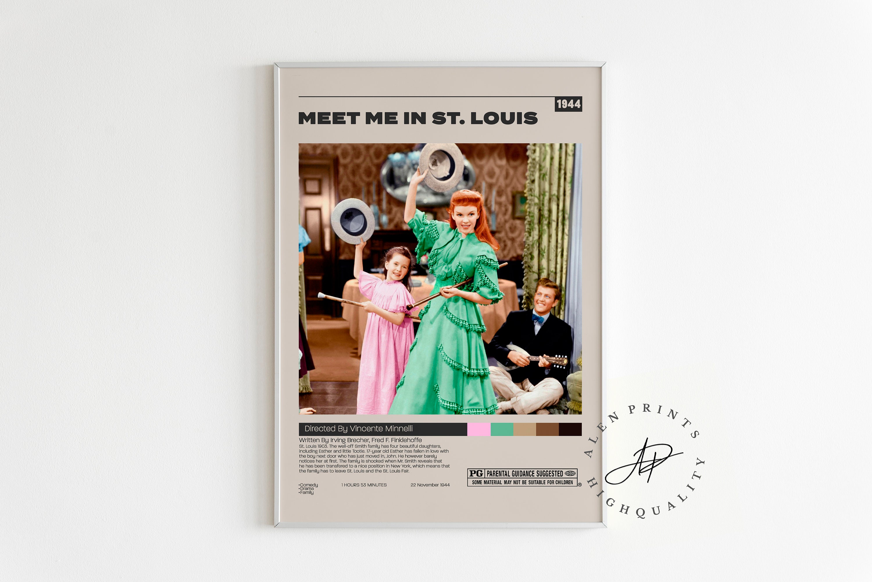 Meet Me In St Louis Movie Poster
