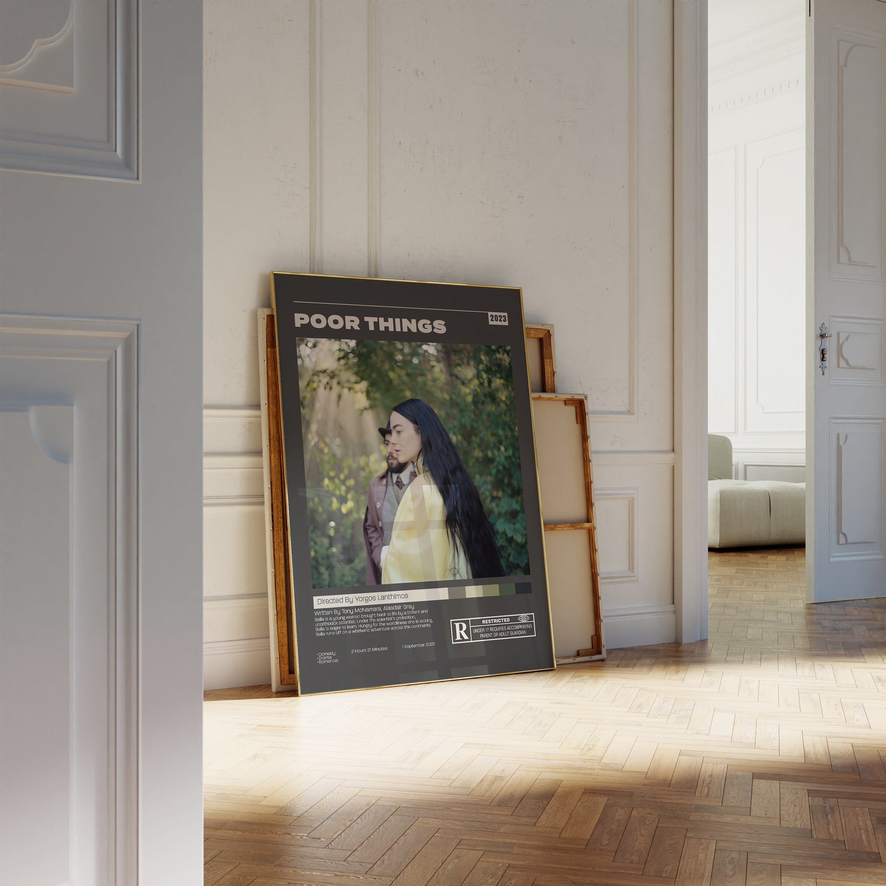 Poor Things Poster, Yorgos Lanthimos, Minimalist Movie Poster, Vintage ...