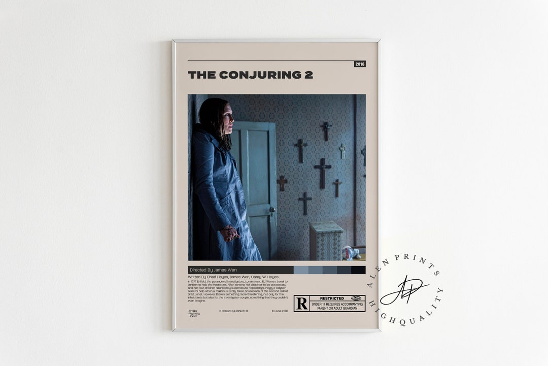 The Conjuring 2 Poster James Wan Minimalist Movie Poster - Etsy