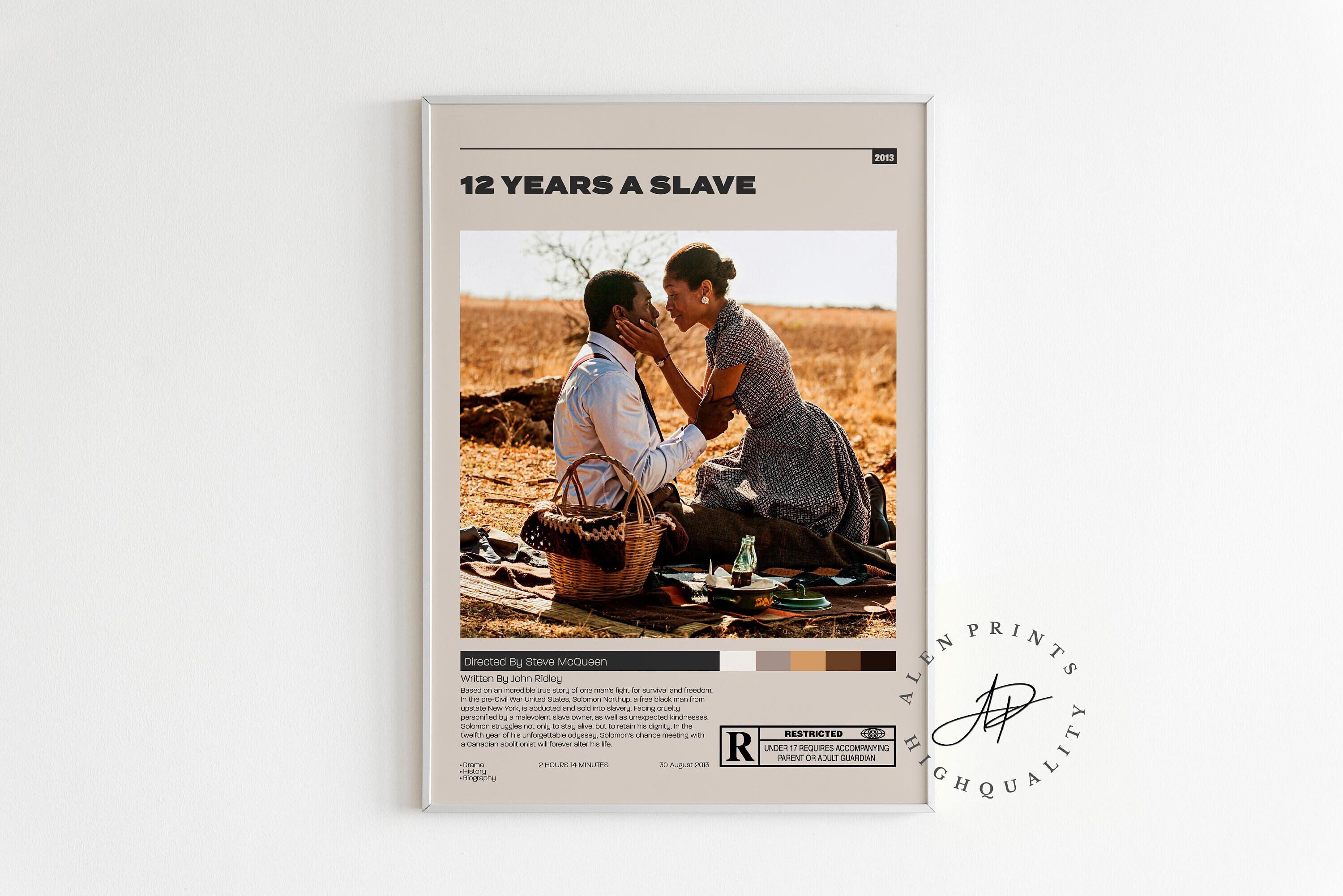 12 Years A Slave 2022 Poster