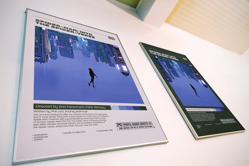 Spider-man: Into the Spider-verse , Bob Persichetti, Minimalist Movie ...