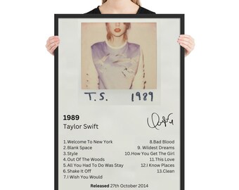 Taylor Swift 1989 Taylor's Version Poster, Taylor Swift Poster Print ...