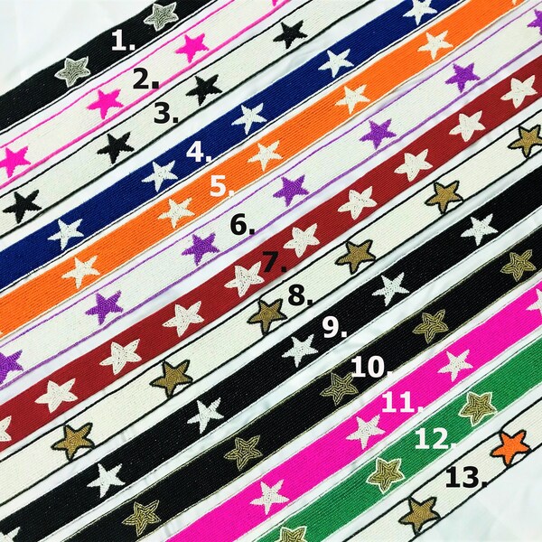 Beaded Stars Purse Straps - Etsy