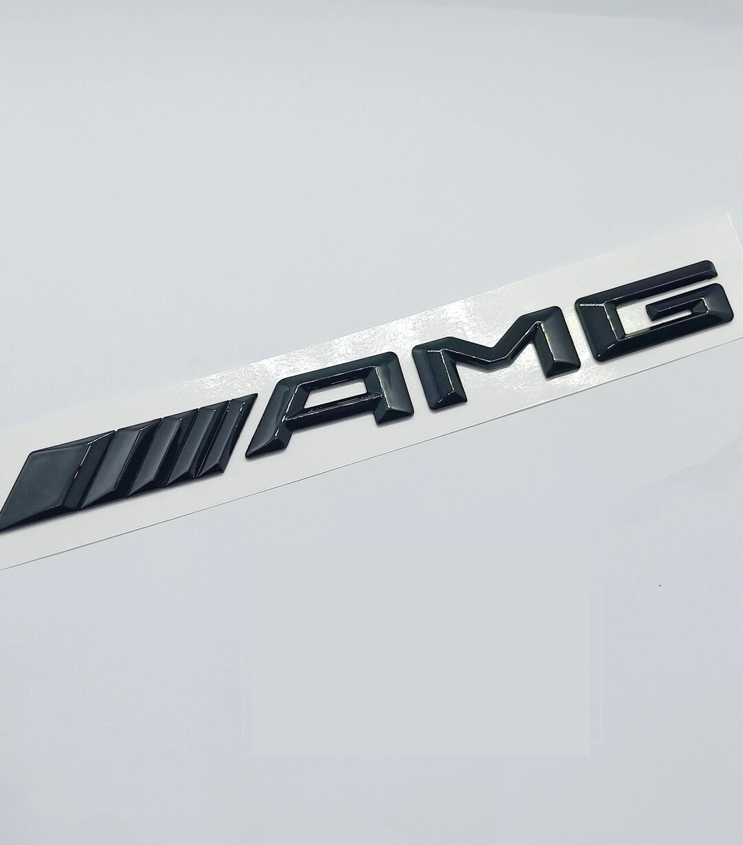 AMG Emblem Logo Mercedes Benz AMG Sticker Black Sticker Black Size 18 ...