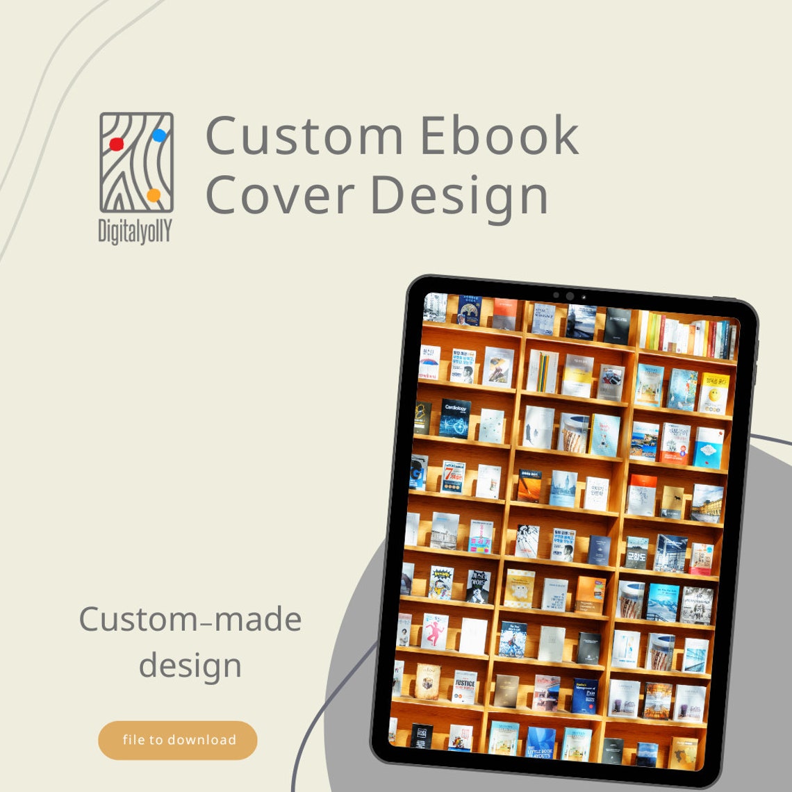 Premade Ebook Cover Design, Book Cover, Unique Ebook Cover, Novel Ebook ...