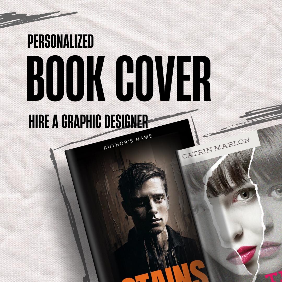Personalized Book Cover Design | Custom Cover for Authors | Unique Book ...