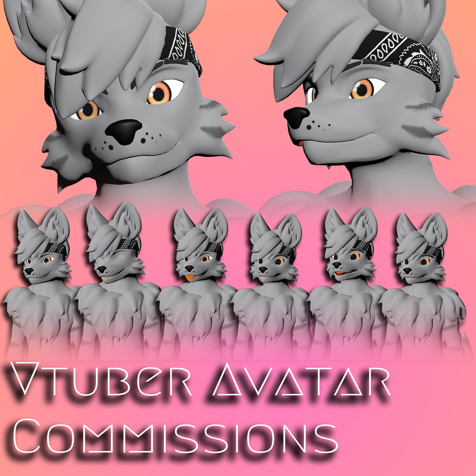 Custom Anthro 3D Vtuber Avatar - Etsy