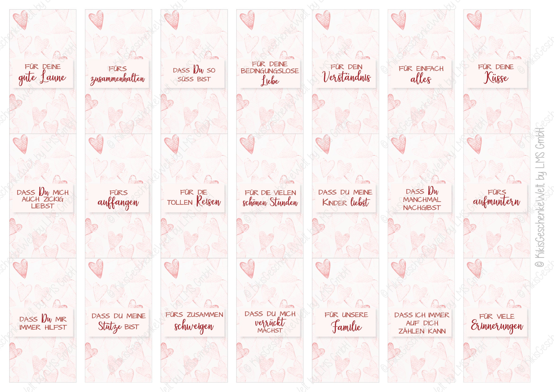 Merci Banderolen zum Download, Merci Geschenkbox, persönliches Geschenk ...