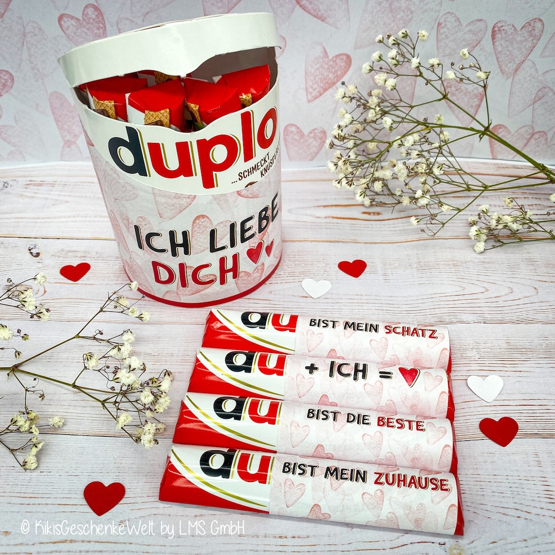 Duplo Banderoles for Download, Duplo Gift Box, Personal Gift, Valentine's Day, Anniversary ...