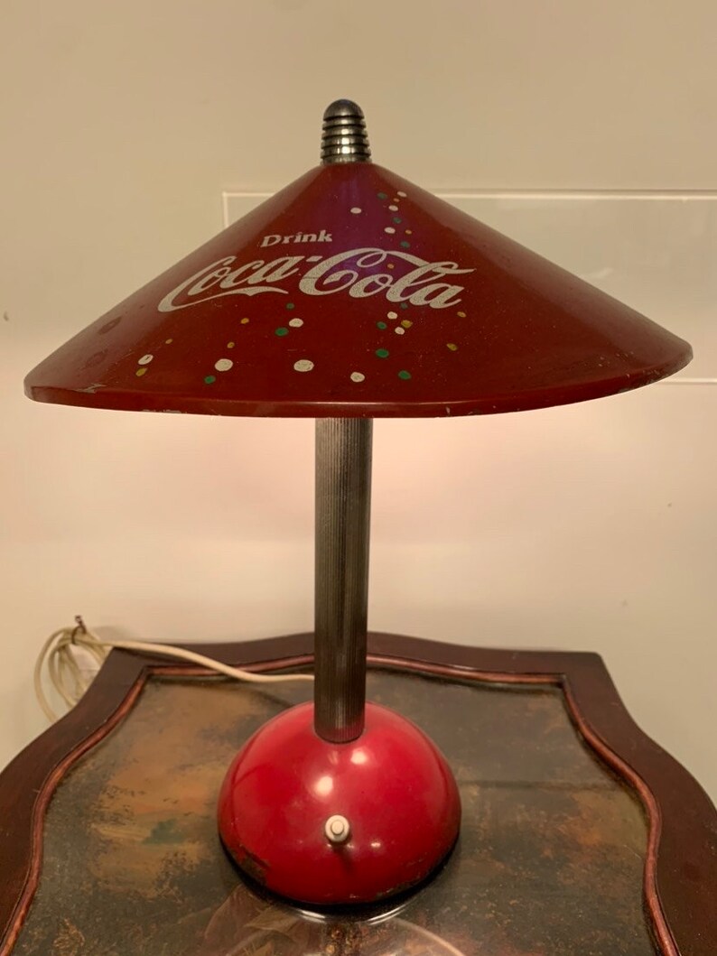 Vintage Coke Table Lamp, Drink Coca Cola - Etsy