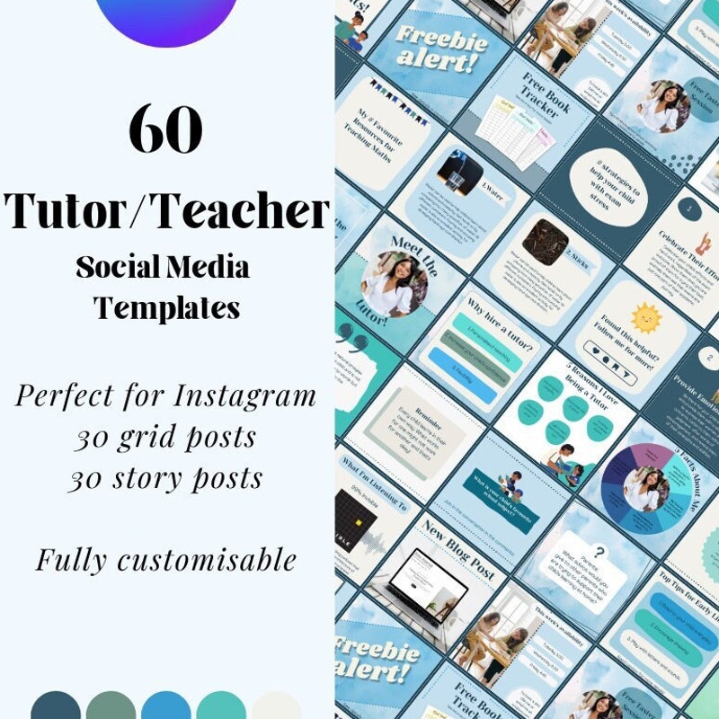 Social Media Templates - Etsy