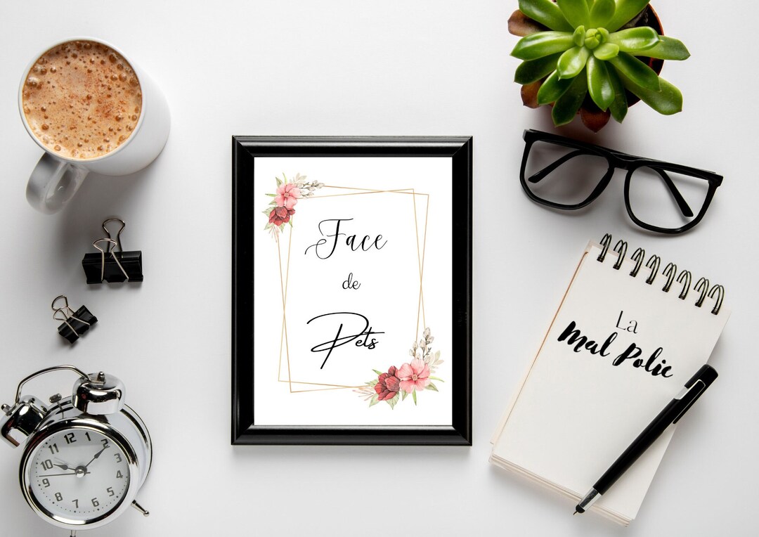 Floral Rude Poster "farts Face" - Etsy