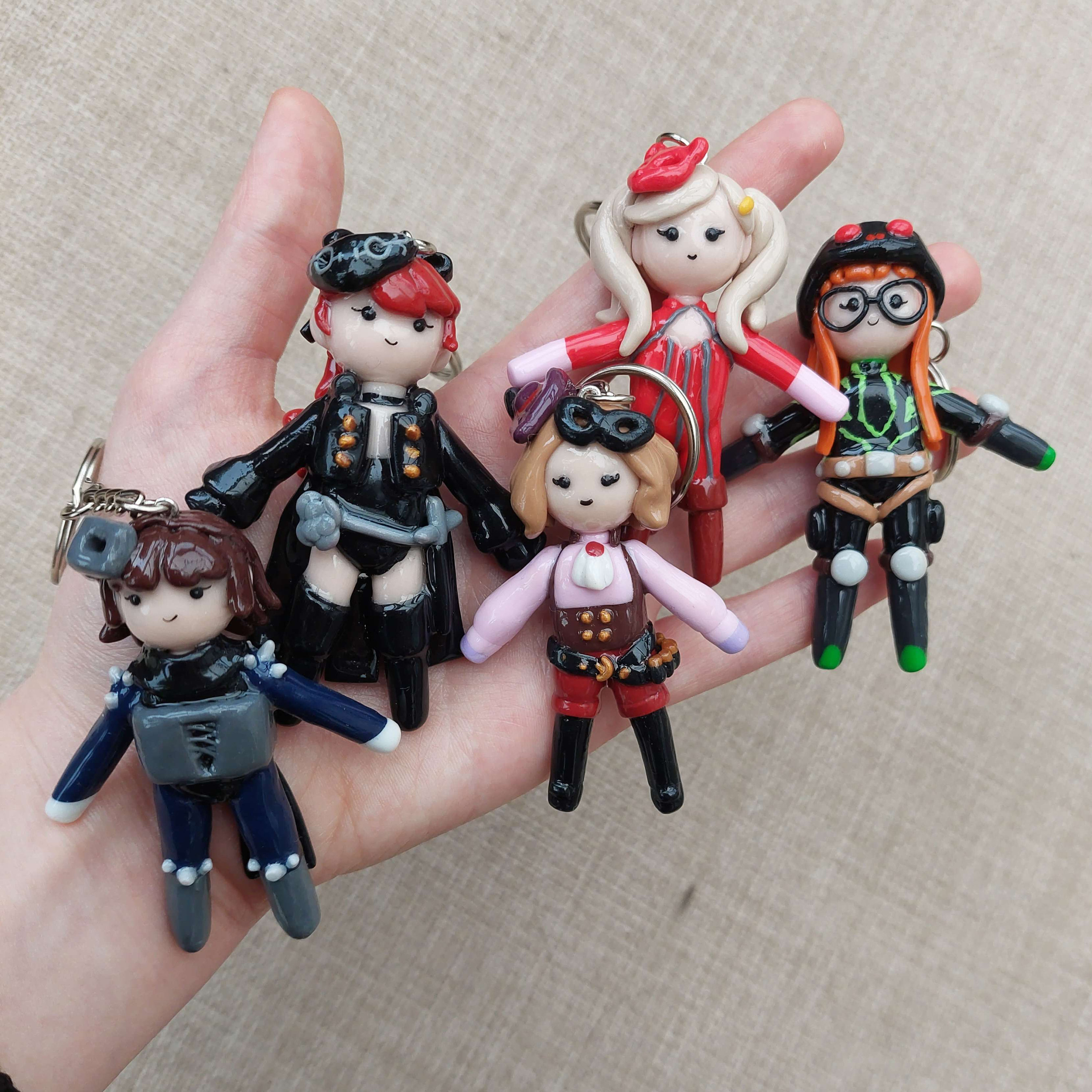 Persona 5 Royal Phantom Thief Keychains - Etsy