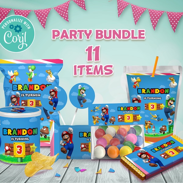Mario Party Package - Etsy
