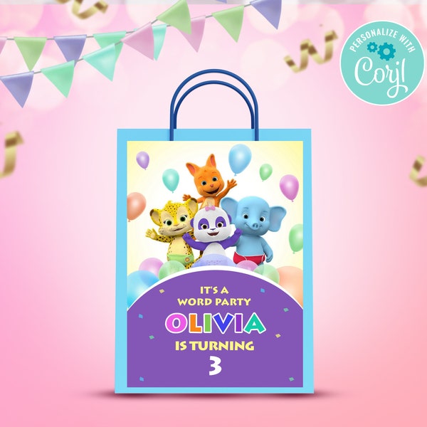 Word Party Theme - Etsy