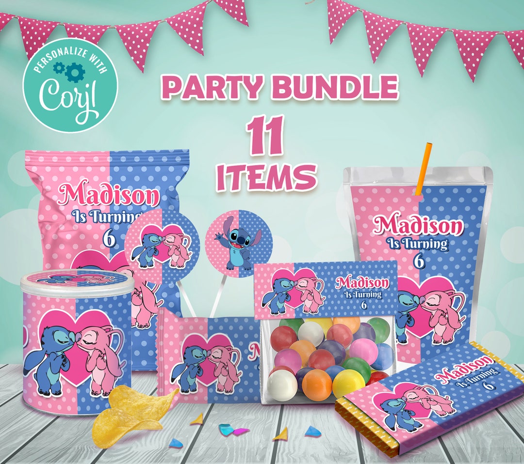 Stitch Printables Stitch Decorations Stitch Birthday Party - Etsy UK