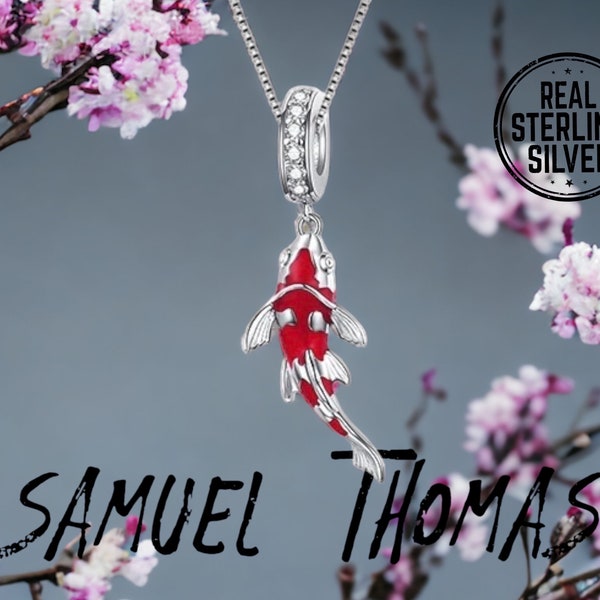 Koi Fish Necklace - Etsy