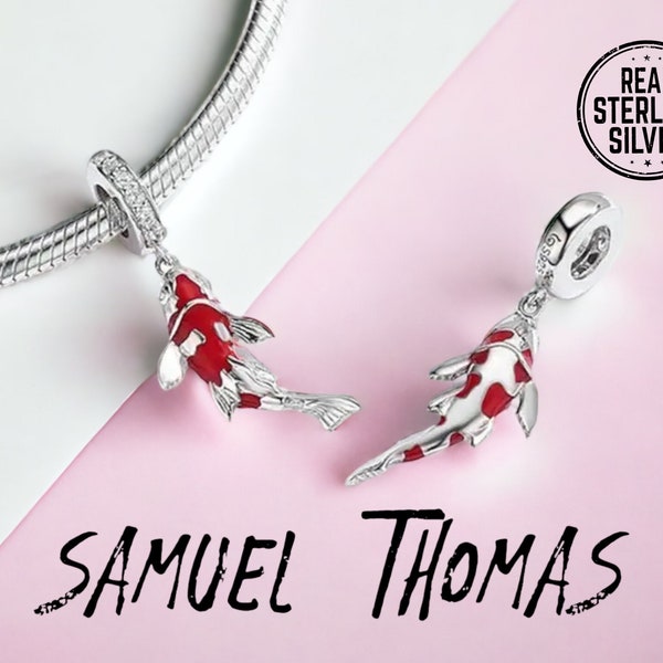 Pandora Charm Koi Fish - Etsy