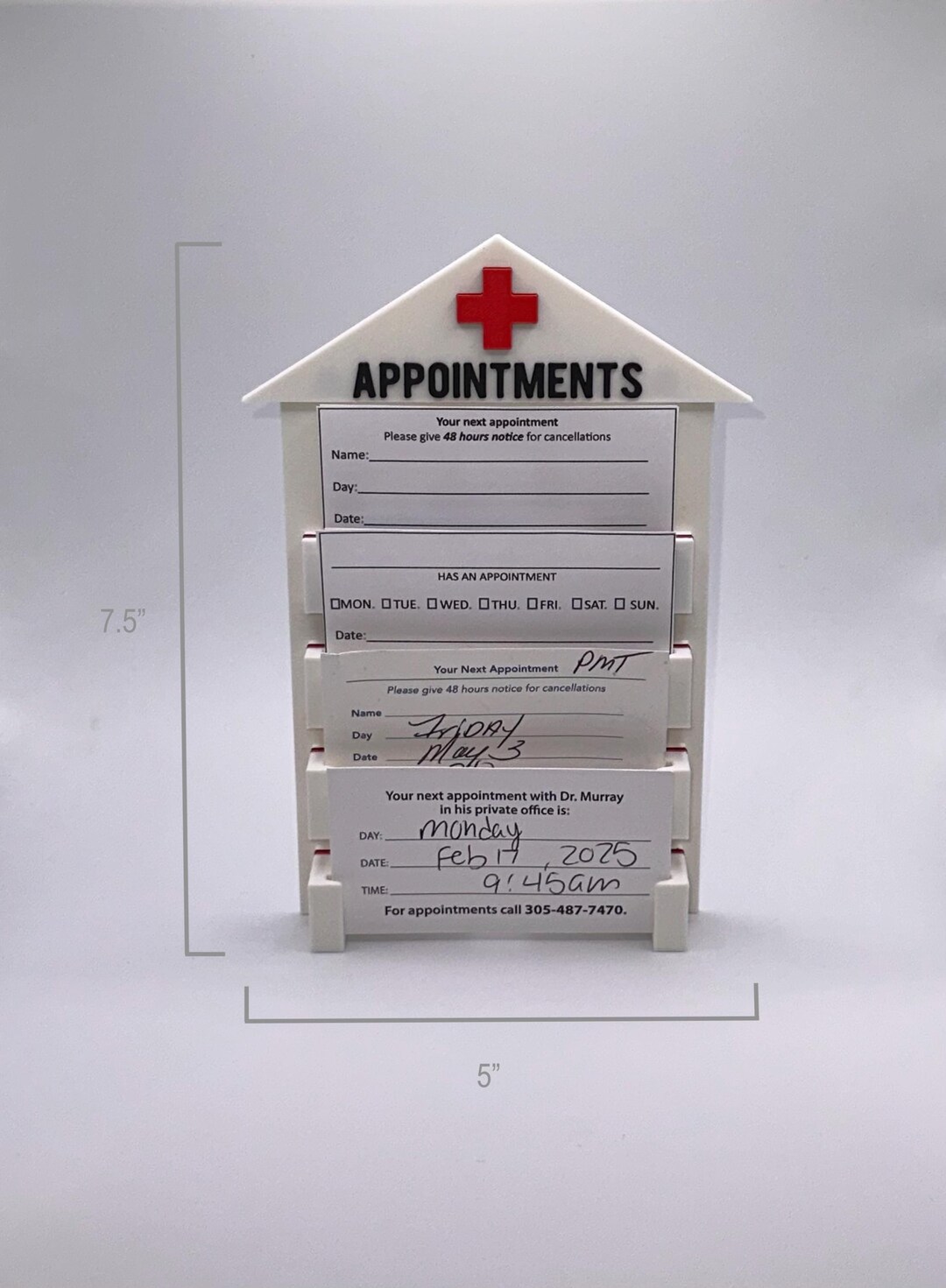 Medical Appointment Card Organizer Doctor Visit Reminder Card Holder ...