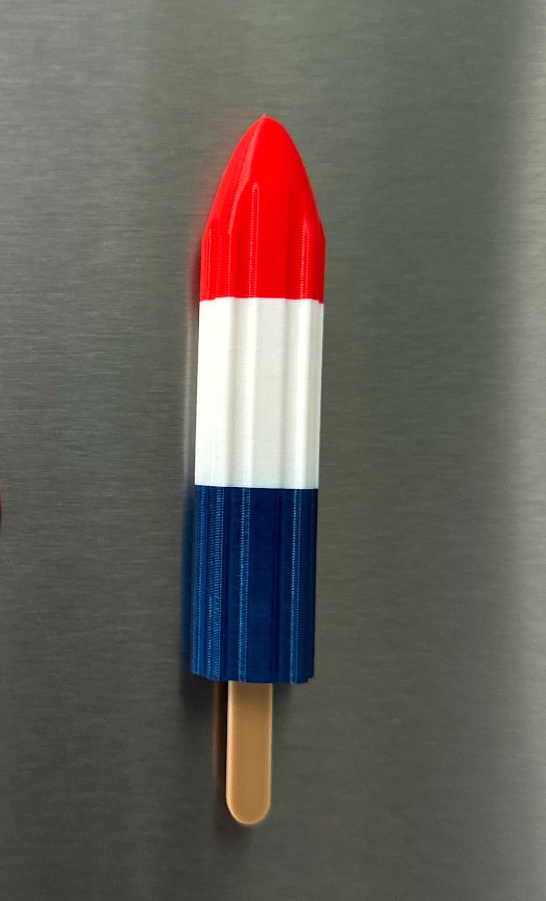 Firecracker Popsicle Aka bomb Pop Aka rocket Pop Magnet - Etsy