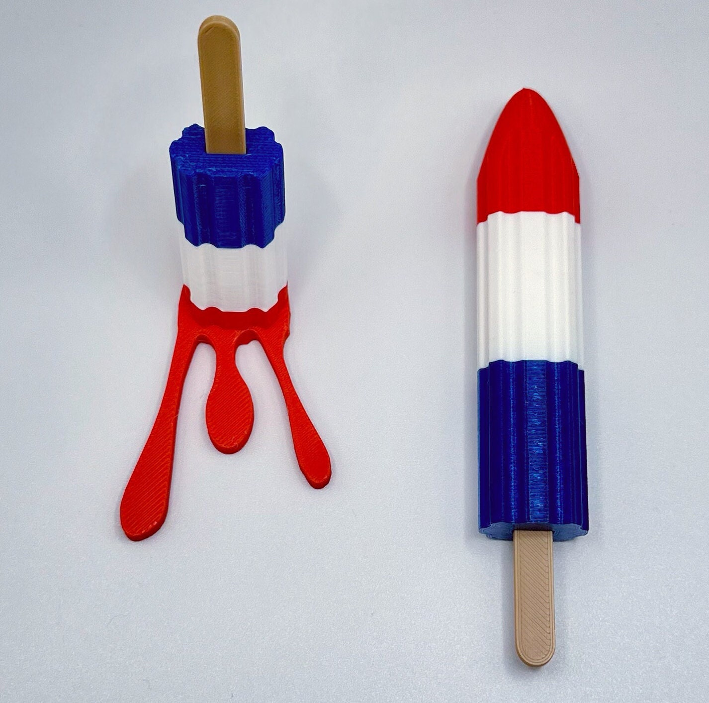 Firecracker Popsicle Aka bomb Pop Aka rocket Pop Magnet 2 Styles to ...