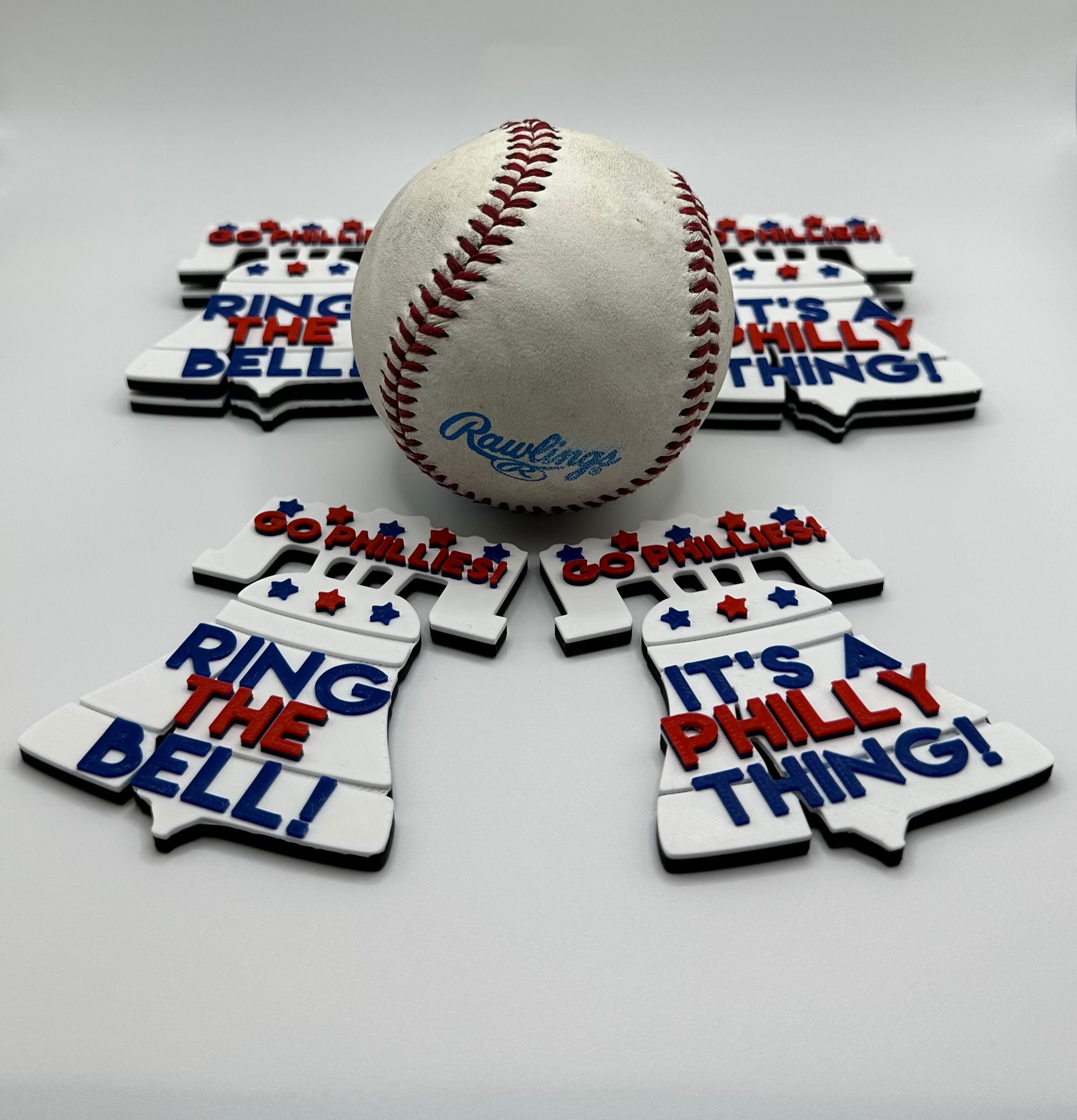Go Phillies Liberty Bell Magnet 2 Models: It's A Philly Thing and Ring ...