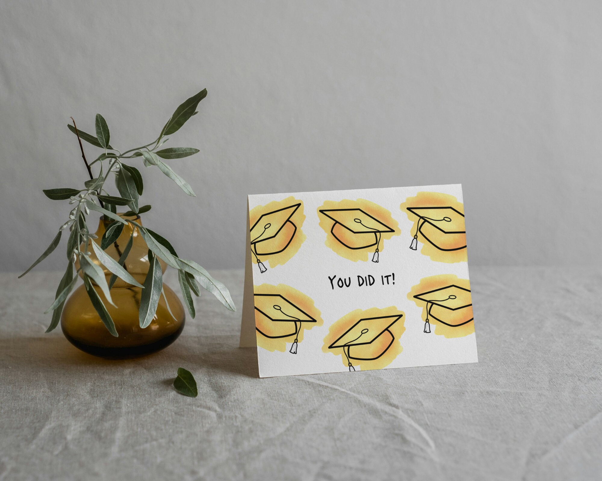Printable Graduation Card Digital Congratulations Card Folding ...
