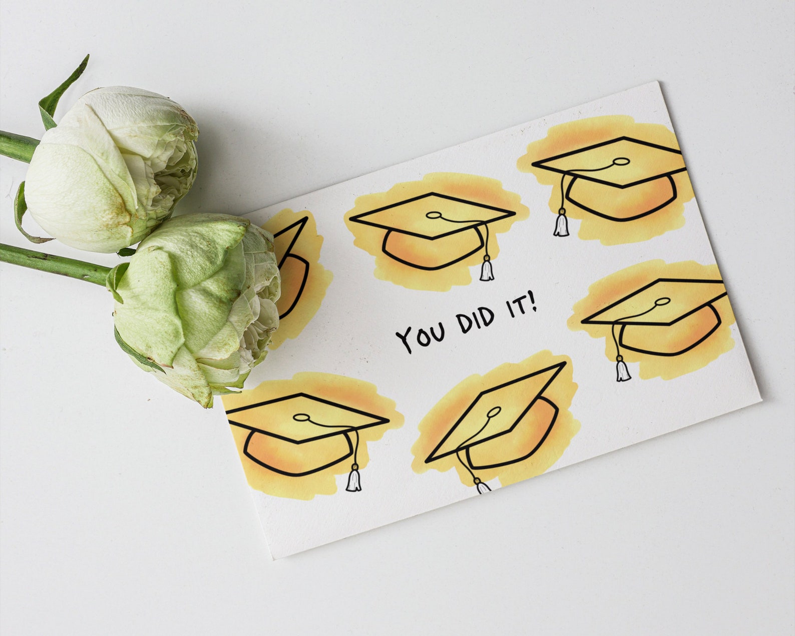 Printable Graduation Card Digital Congratulations Card Folding ...