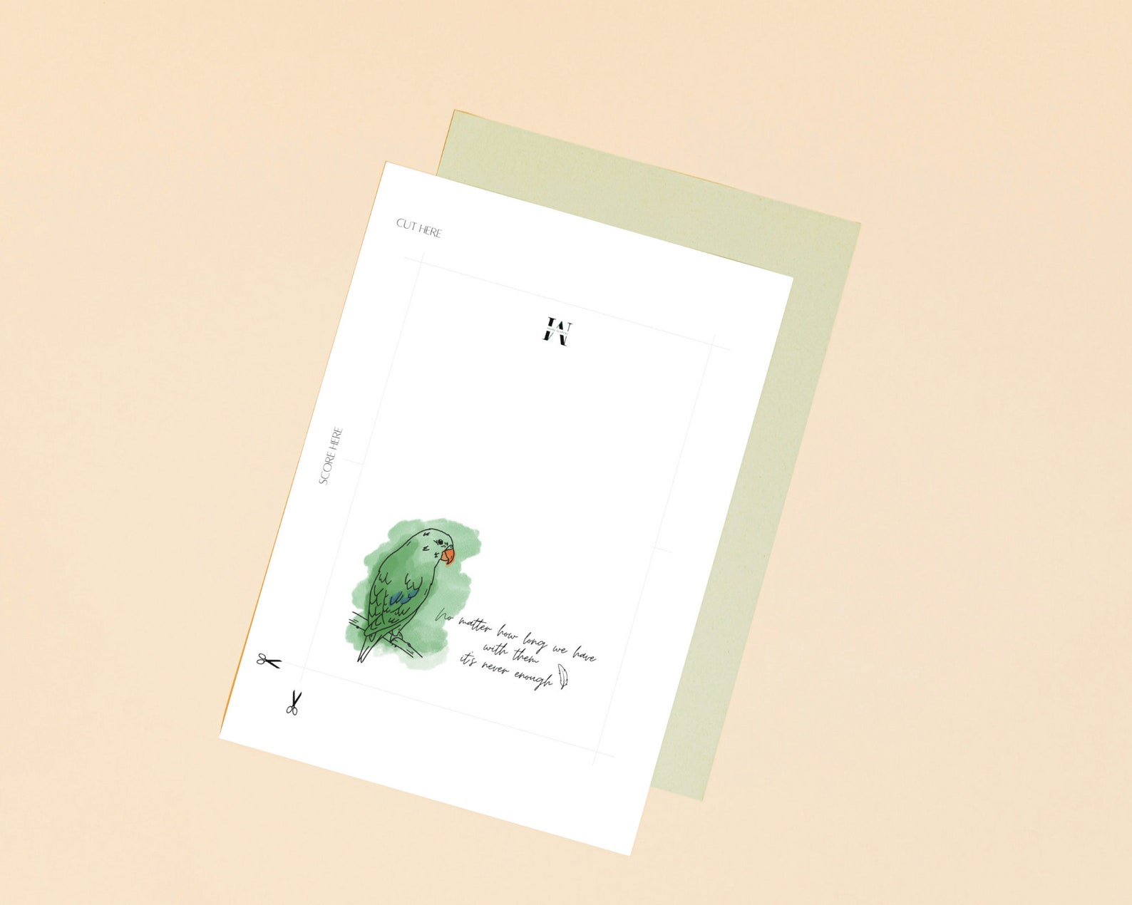 Canary Winged Bee Sympathy Card Printable Bird Condolence Card Parrot ...