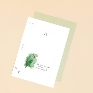 Canary Winged Bee Sympathy Card Printable Bird Condolence Card Parrot ...