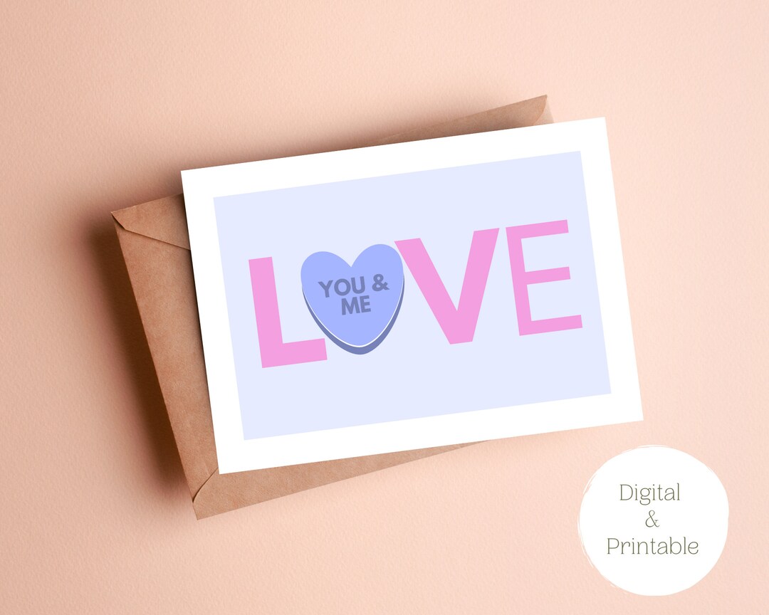 Digital Valentines Day Card, Printable Card, Funny Valentines Card ...
