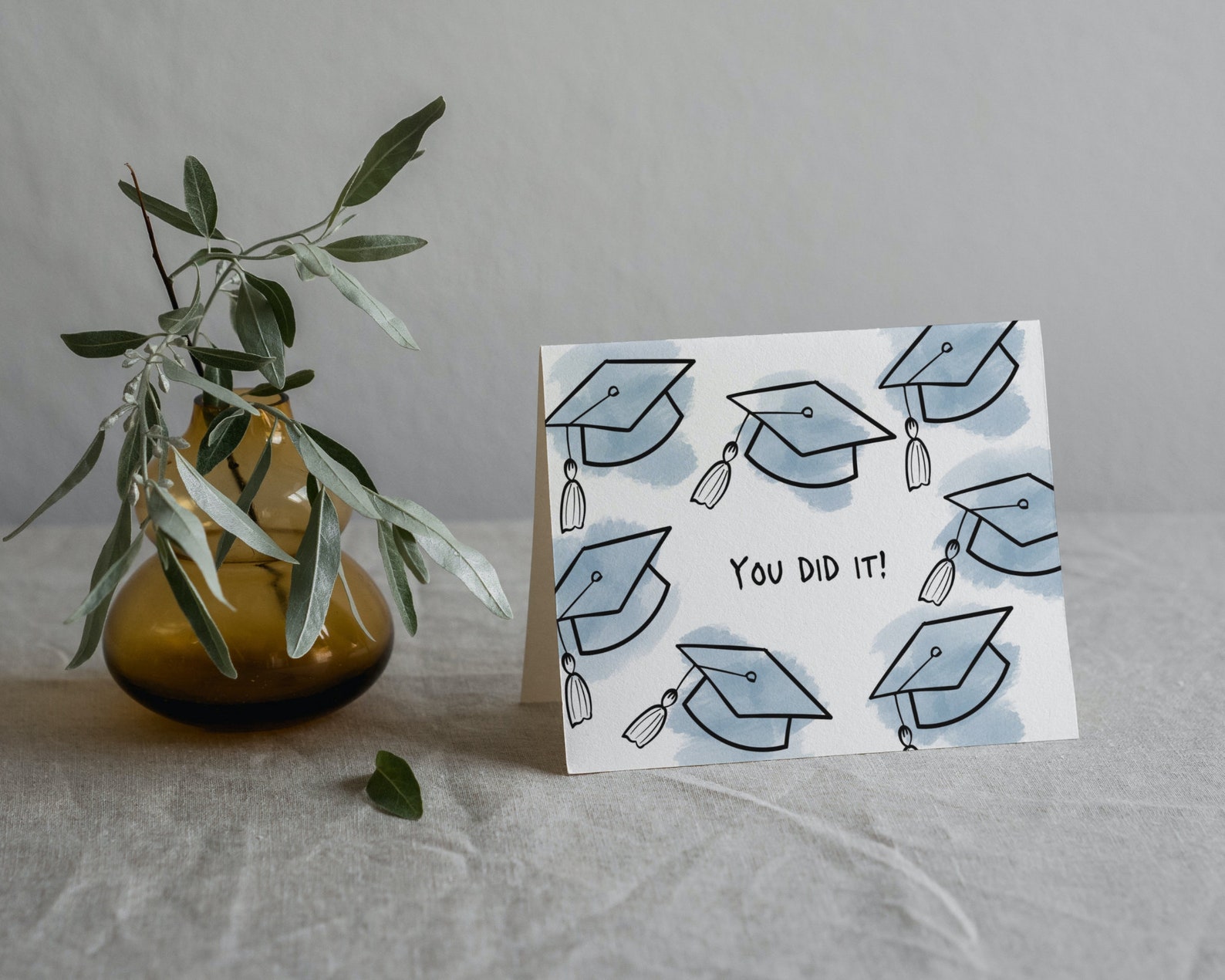 Printable Graduation Card Digital Congratulations Card Folding ...