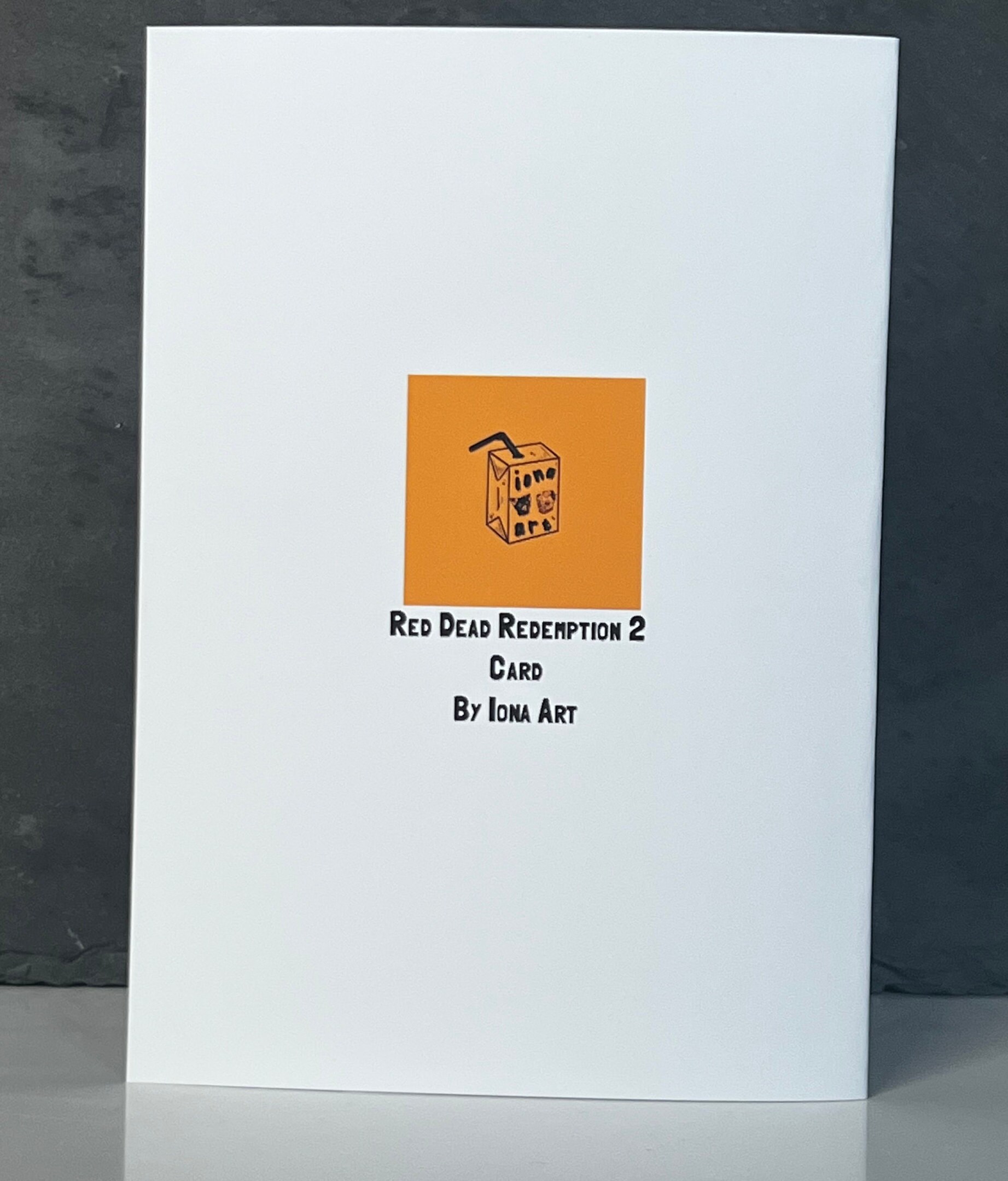 Red Dead Redemption 2 A6 Arthur Morgan Birthday Card - Etsy