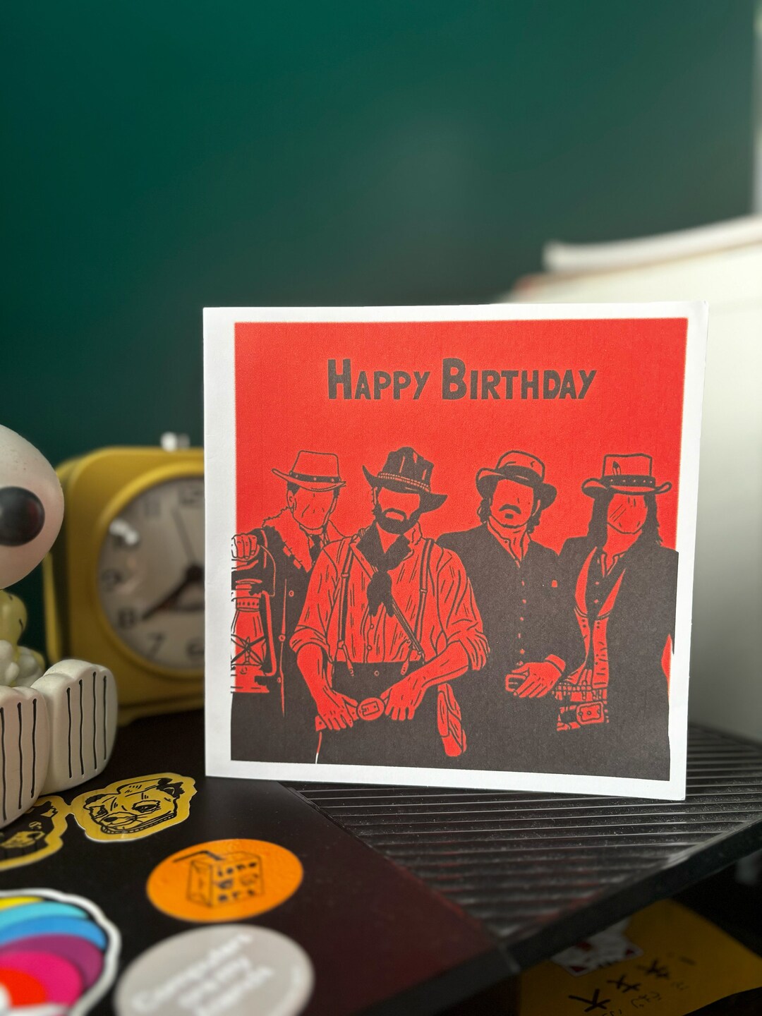 Red Dead Redemption 2 Birthday Card - Etsy
