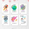 Solar System Valentine Cards, Printable Valentine Cards, Space ...