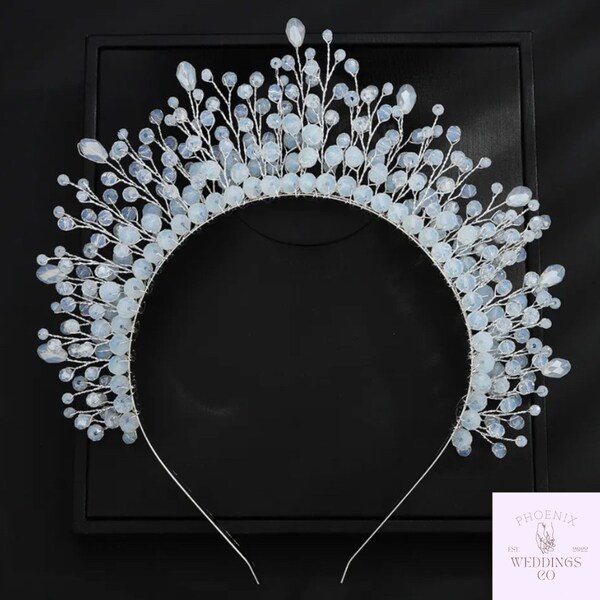 Beaded Tiara - Etsy