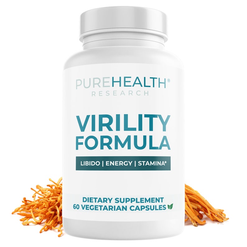 Virility Formula Supplement For Men By Purehealth Research Etsy
