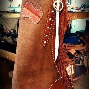 Bells and Batwing Chaps Pattern Layout. - Etsy