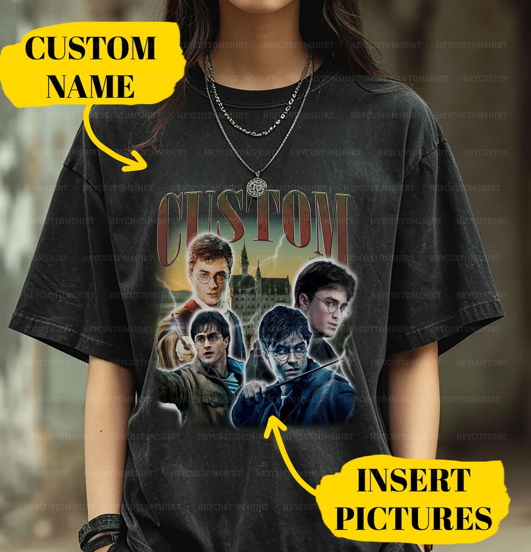 Your Own Bootleg Characters 90s Shirt, Celeb Inspired Picture Shirt ...